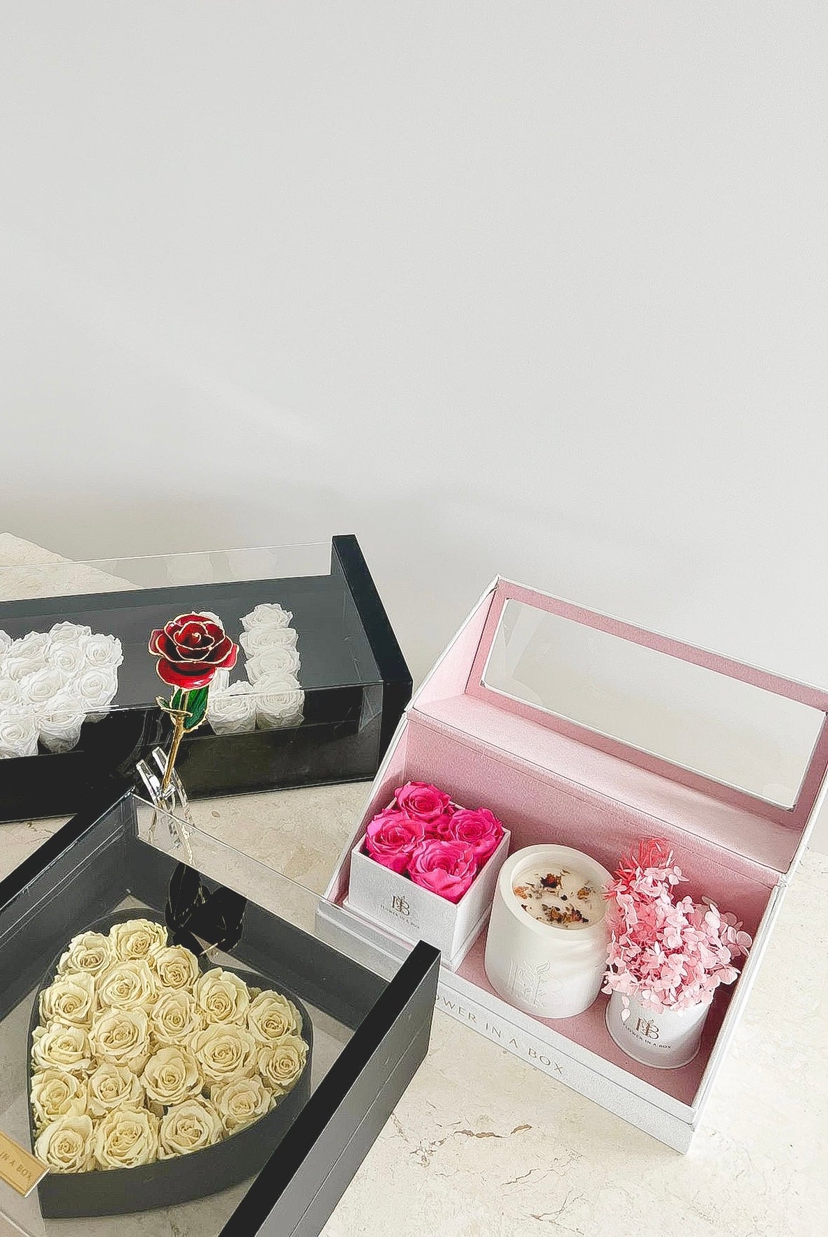 NEW ARRIVALS – FLOWER IN A BOX